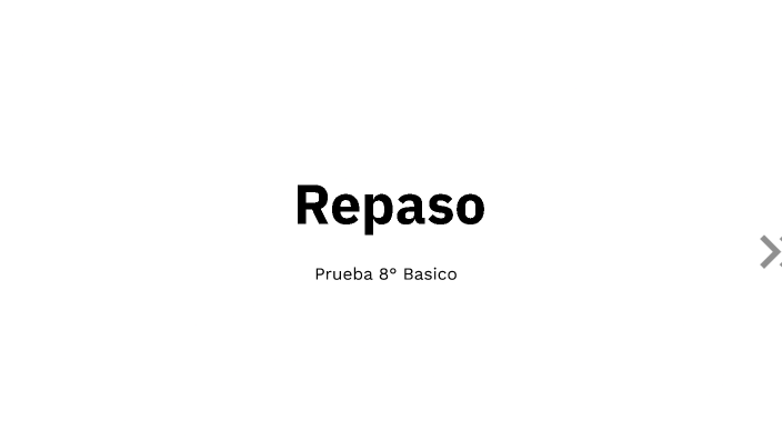 Repaso by Paulo Tino on Prezi