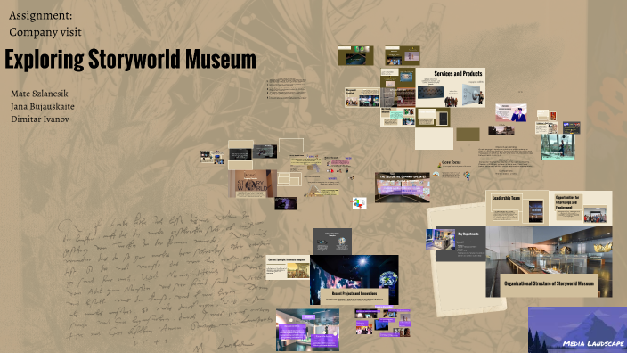 Exploring Storyworld Museum by Jana Bujauskaite on Prezi