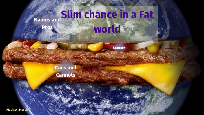 slim chance in a fat world by madison martin on Prezi