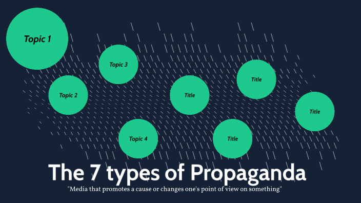 The 7 types of Propaganda by Angel Pinedo on Prezi