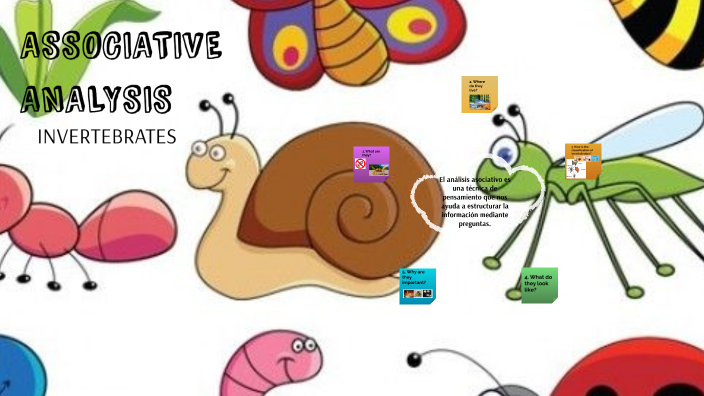 ASSOCIATIVE ANALYSIS: INVERTEBRATES by MÓNICA LÓPEZ ARNAIZ on Prezi