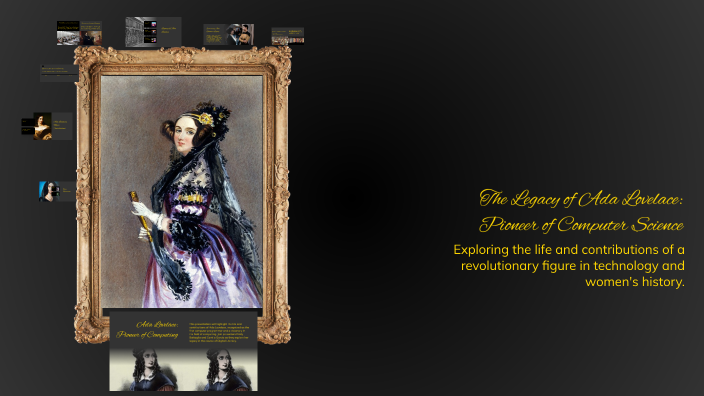 The Legacy of Ada Lovelace: Pioneer of Computer Science by Camila ...