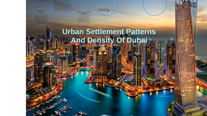 Urban Settlement Patterns And Density Of Dubai By Sasha Samaroo