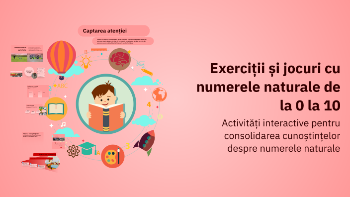 Exerciții și jocuri cu numerele naturale de la 0 la 10 by Băjenaru ...
