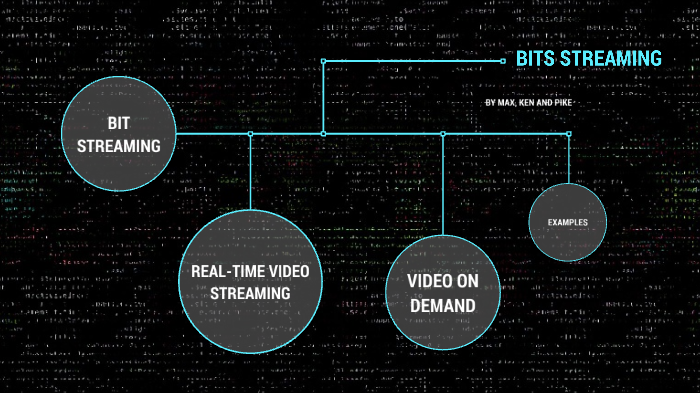 Bit Streaming including real-time and on-demand methods by Ken Kuwabara on Prezi