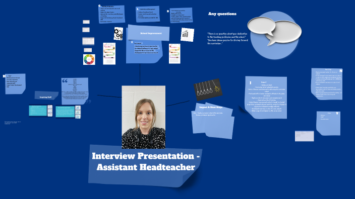 Interview Presentation - Assistant Headteacher by Ella Bourne on Prezi