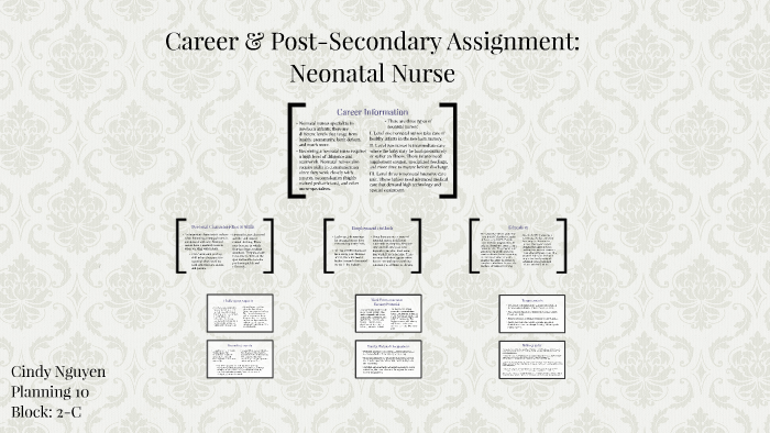 Career & Post-Secondary Assignment by Cindy Nguyen