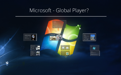 Microsoft - Global Player? by Ali Allegro on Prezi