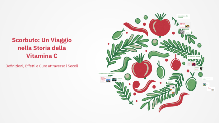 Scorbuto: Un Viaggio nella Storia della Vitamina C by Gaia Fioravanti ...