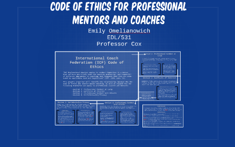 ICF Code of Ethics for Professional Mentors and Coaches by Emily ...