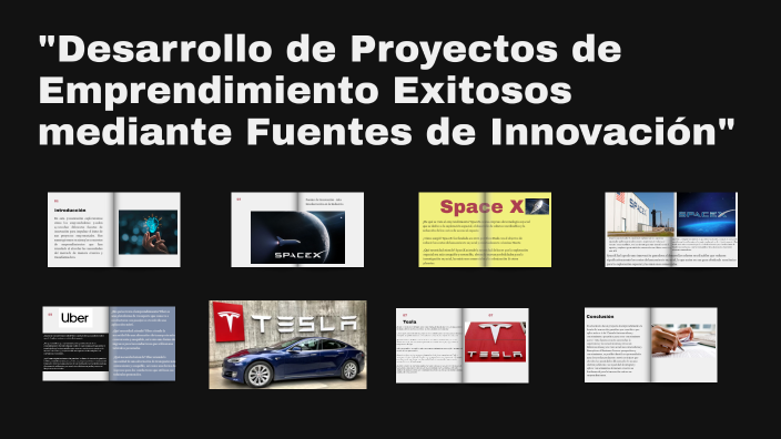 "Desarrollo de Proyectos de Emprendimiento Exitosos mediante Fuentes de ...