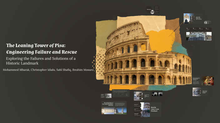The Leaning Tower of Pisa: Engineering Failure and Rescue by ...
