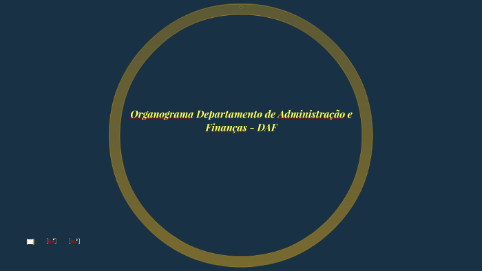 Organograma Departamento de Administração e Finanças - DAF by Sabrina ...