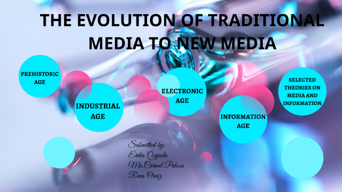 THE EVOLUTION OF TRADITIONAL MEDIA TO NEW MEDIA by Erika Quijada on Prezi