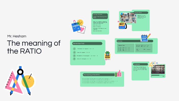 The meaning of the RATIO by Heshsm Yasser on Prezi