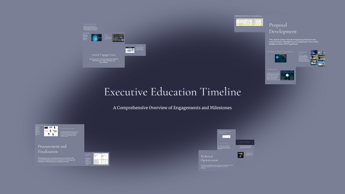 Executive Education Timeline by Kim Alexander on Prezi
