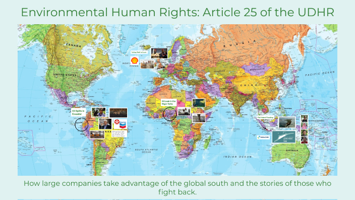 Environmental Human Rights Map by Ben Carrington on Prezi