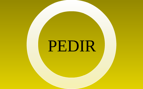 El verbo pedir by Kourtney Rainwater on Prezi