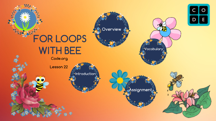 Unit 4: Lesson 22: For Loops with Bee by Holly Francks on Prezi