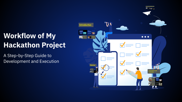 Workflow of My Hackathon Project by Mohammed Hammaad Abdul Mateen on Prezi