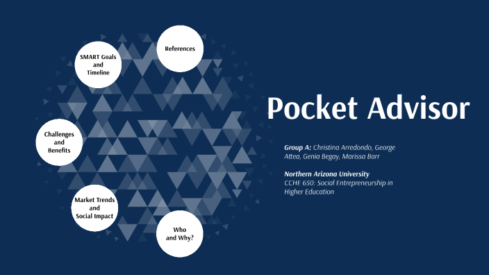 CCHE 650: Pocket Advisor by Marissa Barr on Prezi