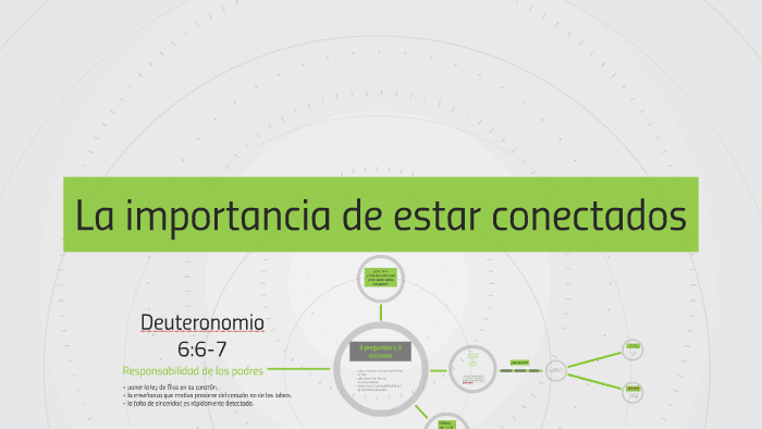 La importancia de estar conectados by Leandro Truffa on Prezi