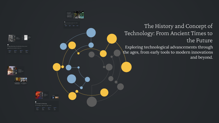 The History and Concept of Technology: From Ancient Times to the Future ...