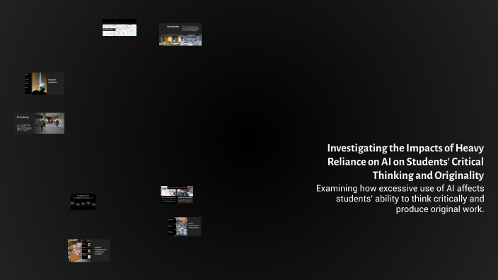 Investigating the Impacts of Heavy Reliance on AI on Students' Critical ...