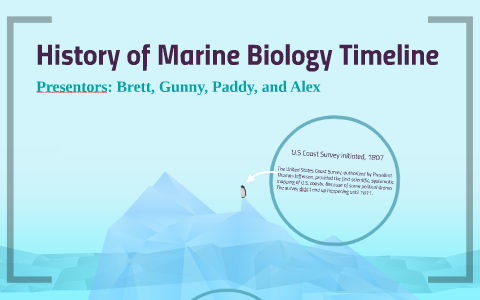 History of Marine Biology Timeline by Alexander Larson on Prezi