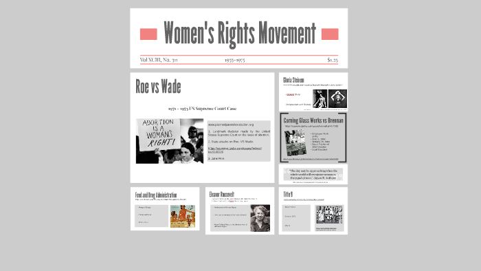Women's Rights Movement by Purple Rose on Prezi