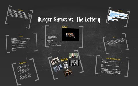 Hunger Games vs. The Lottery by Malaki Ziegler on Prezi