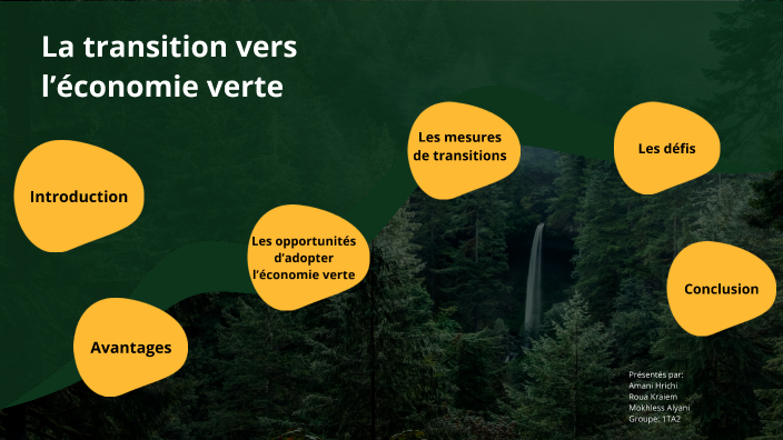 La transition vers l'économie verte by Roua Kraiem on Prezi