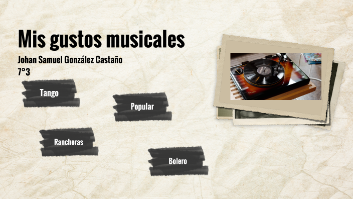 Mis gustos musicales by Nikol gonzalez castaño on Prezi