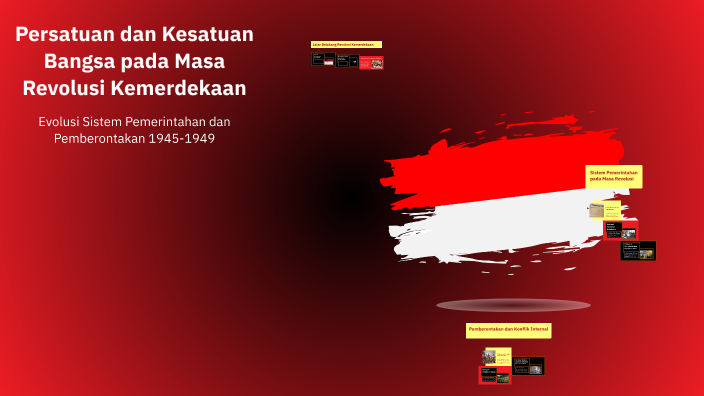 Persatuan dan Kesatuan Bangsa pada Masa Revolusi Kemerdekaan by ...