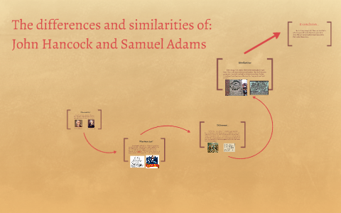 The differences and similarities of: John hancock and samuel by baxter ...