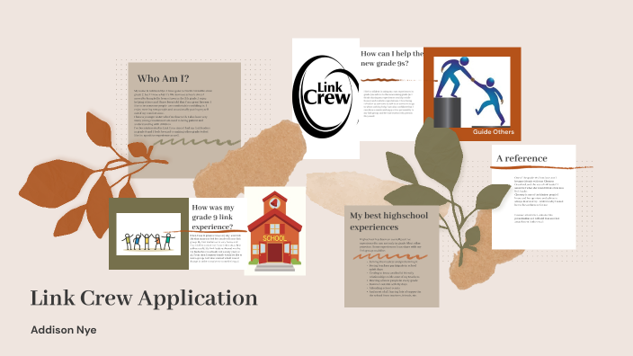 Link Crew Application by Addi Nye on Prezi