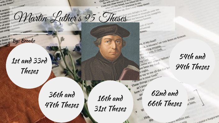 Martin Luther's 95 Theses by Brooke Diamond on Prezi