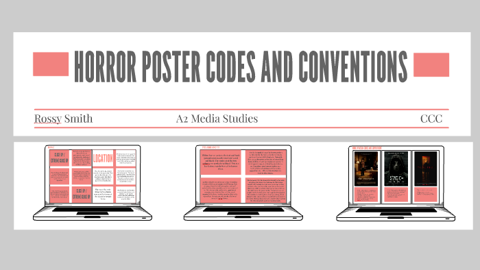 HORROR POSTER CODES AND CONVENTIONS by Rossy Smith on Prezi