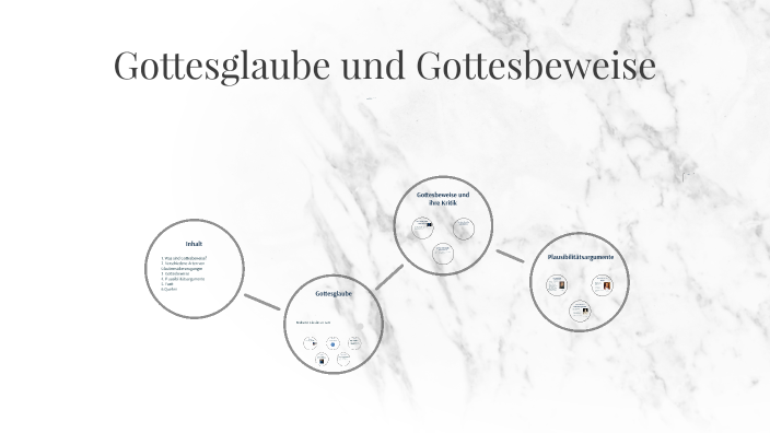 Kopie von Gottesglaube und Gottesbeweise by Philipp Thomas on Prezi
