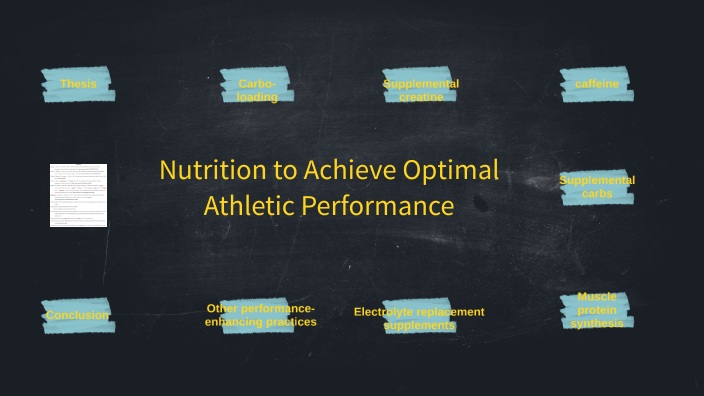 Nutrition to Achieve Optimal Athletic Performance by Donovan Buskey on ...