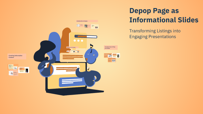 Depop Page as Informational Slides by Sophie Rich on Prezi