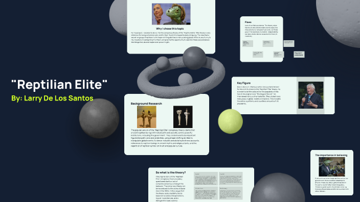 "Reptilian Elite" by Larry De Los Santos on Prezi