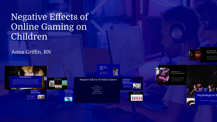Negative Effects of Online Gaming on Children by Anna Griffin on Prezi