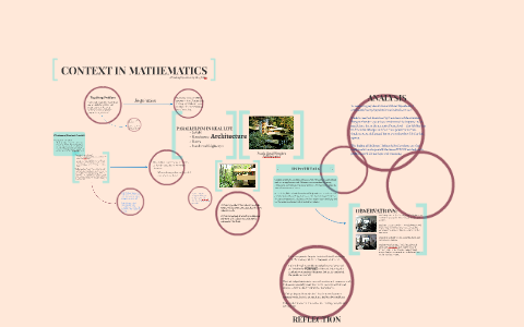 CONTEXT IN MATHEMATICS by Libby Kirkby on Prezi