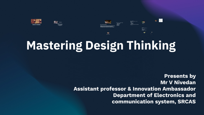 Title: Design Thinking Subtitle: Innovating Solutions for Complex ...