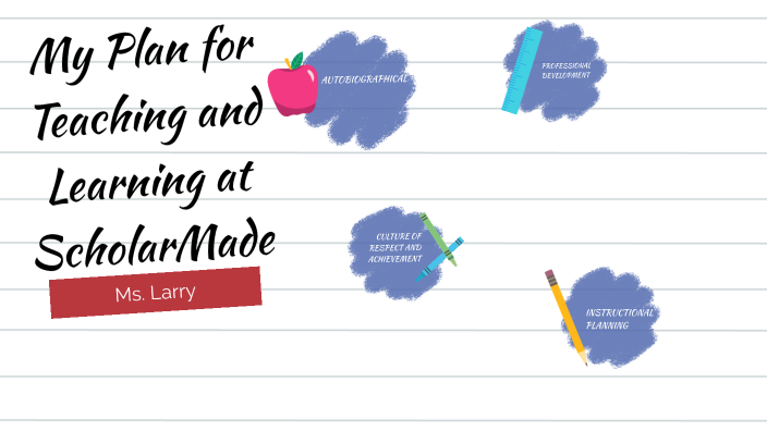 My Plan for Teaching and Learning at ScholarMade by Kayla Larry on Prezi