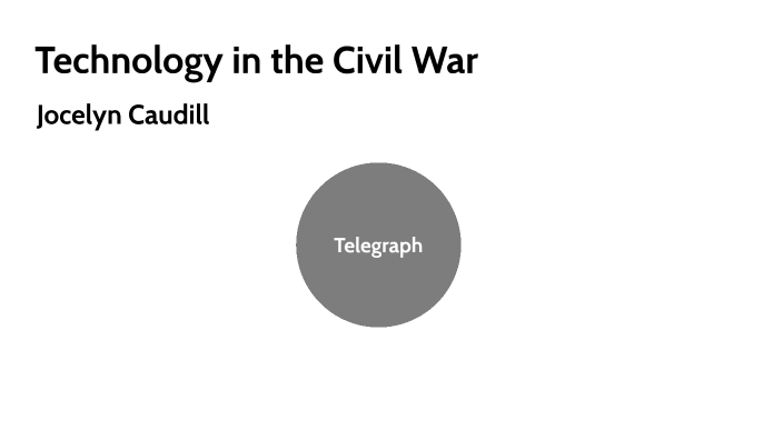 Technology in the Civil War by Jocelyn Caudill on Prezi