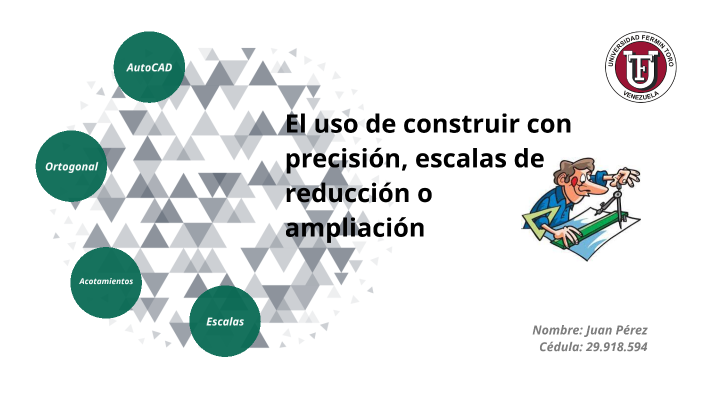 El uso de construir con precisión, escalas de reducción o ampliación by ...
