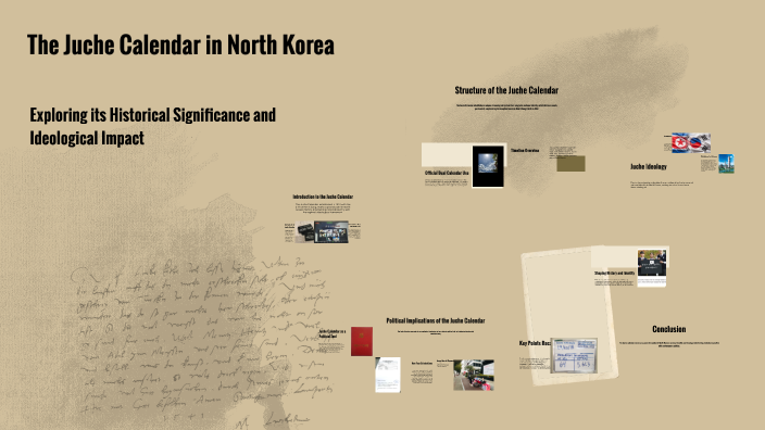 The Juche Calendar in North Korea by David on Prezi