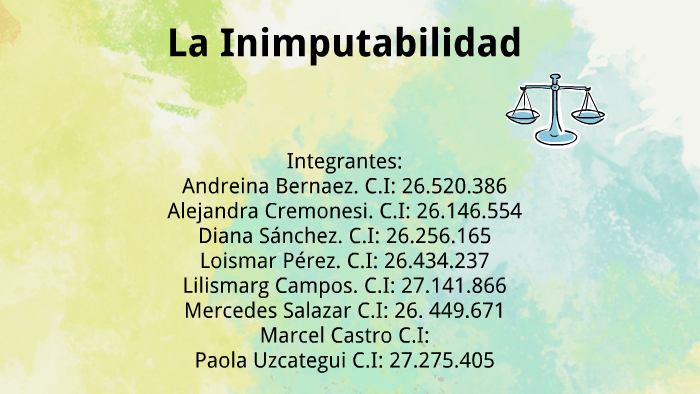 La Inimputabilidad by Alejandra Cremonesi on Prezi
